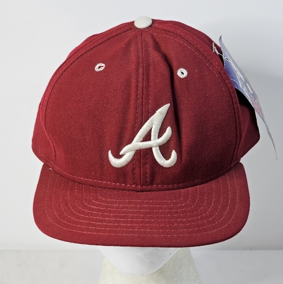 New Era Accessories Vtg Alabama Crimson Tide New Era Snapback Hat Low Profile Dupont Visor